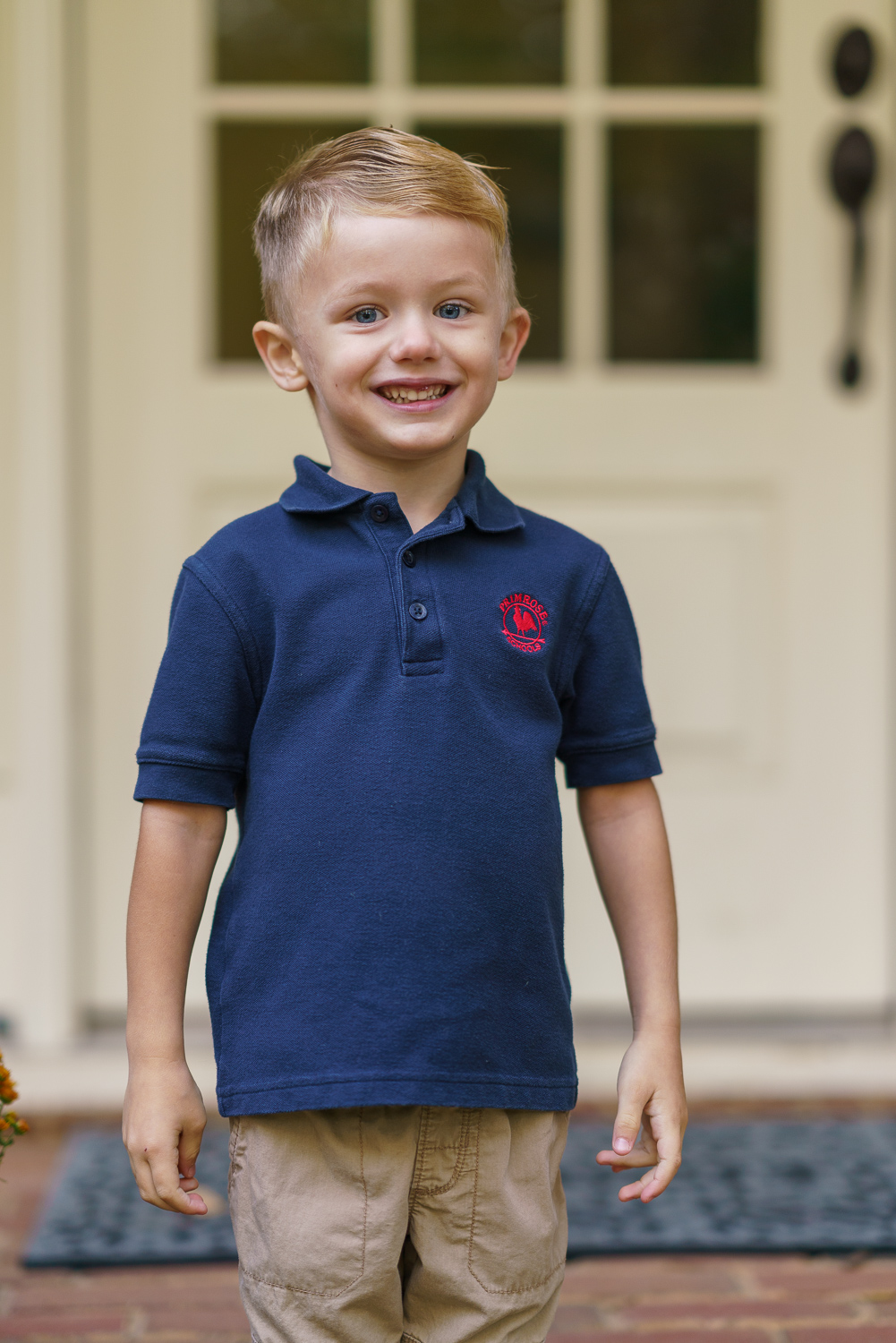 Brendan First Day of Preschool at Primrose Schools - AndrewKnight.com
